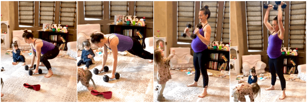 30 minute full body prenatal home workout