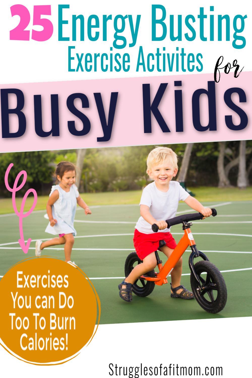 25 Fun Exercises to Keep Kids Active and Healthy - Struggles of a Fit Mom