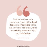Uplifting Strong Mom Quotes