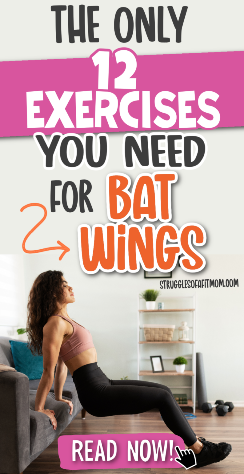 Tackle "Bat Wing" Arms For Good-[23 Best Exercises] - Struggles of a ...